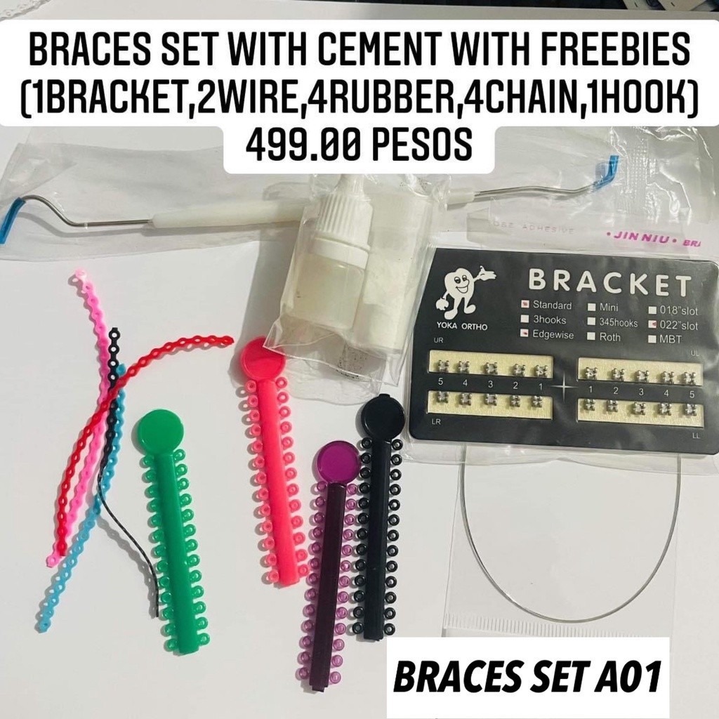 SHIL`S FAST COD [DENTAL WORLD] [DNLLYR] GWP BRACKET SET A01 (MATERIALS ...