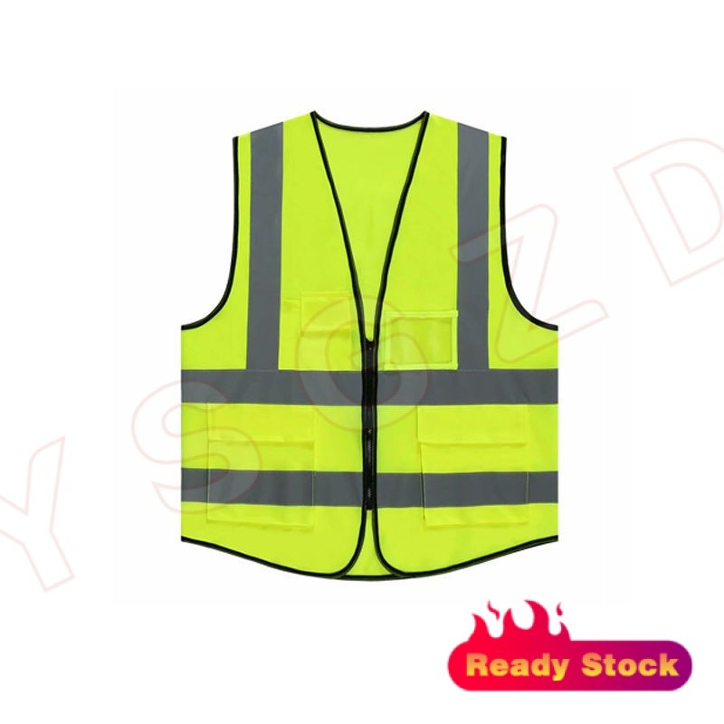 Reflective Safety Vest Jacket Construction Site Traffic Riding ...
