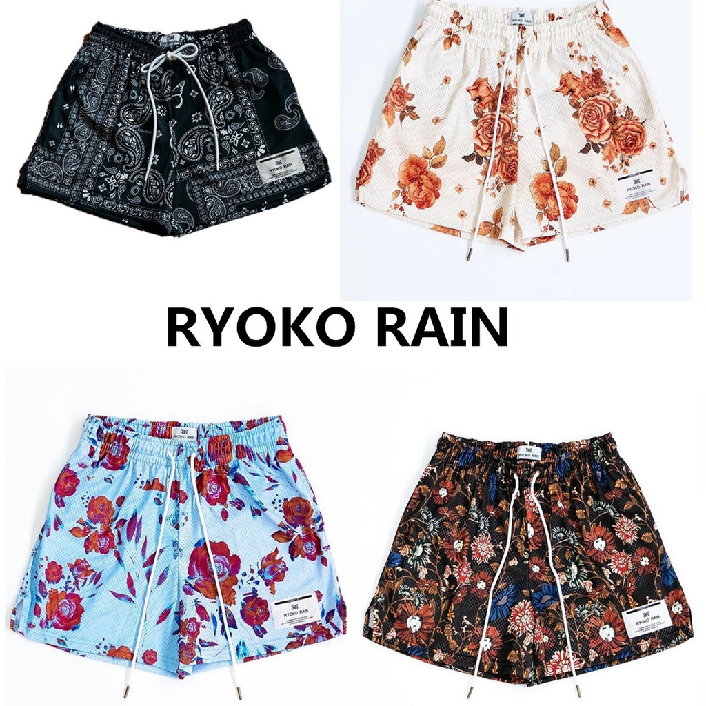 RYOKO RAIN New summer men's shorts men and women's fashion beach ...