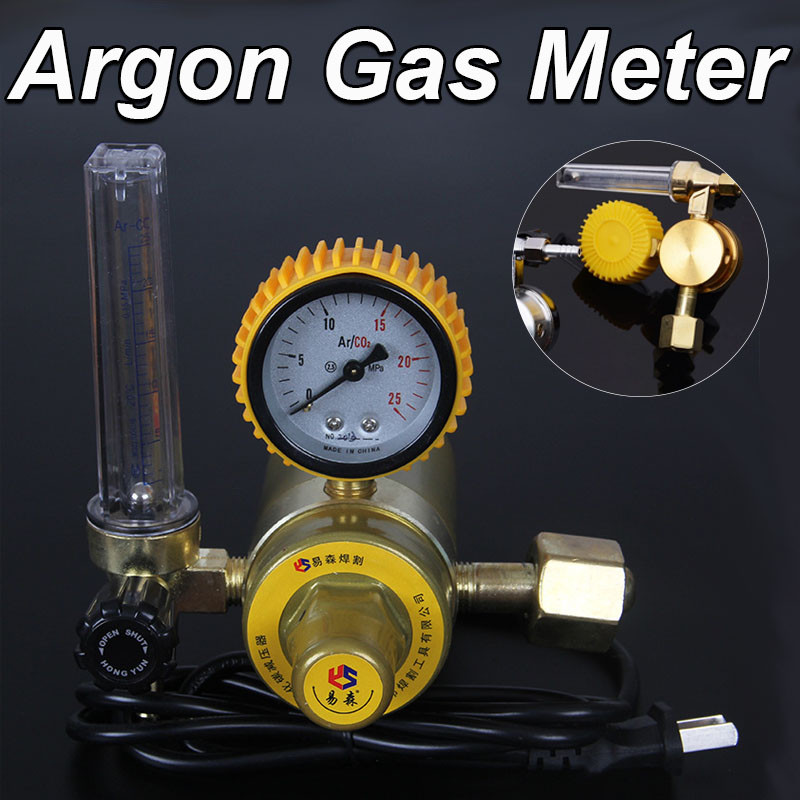 Argon Regulator Copper Pressure Reducing Valve Shock Proof Pressure ...