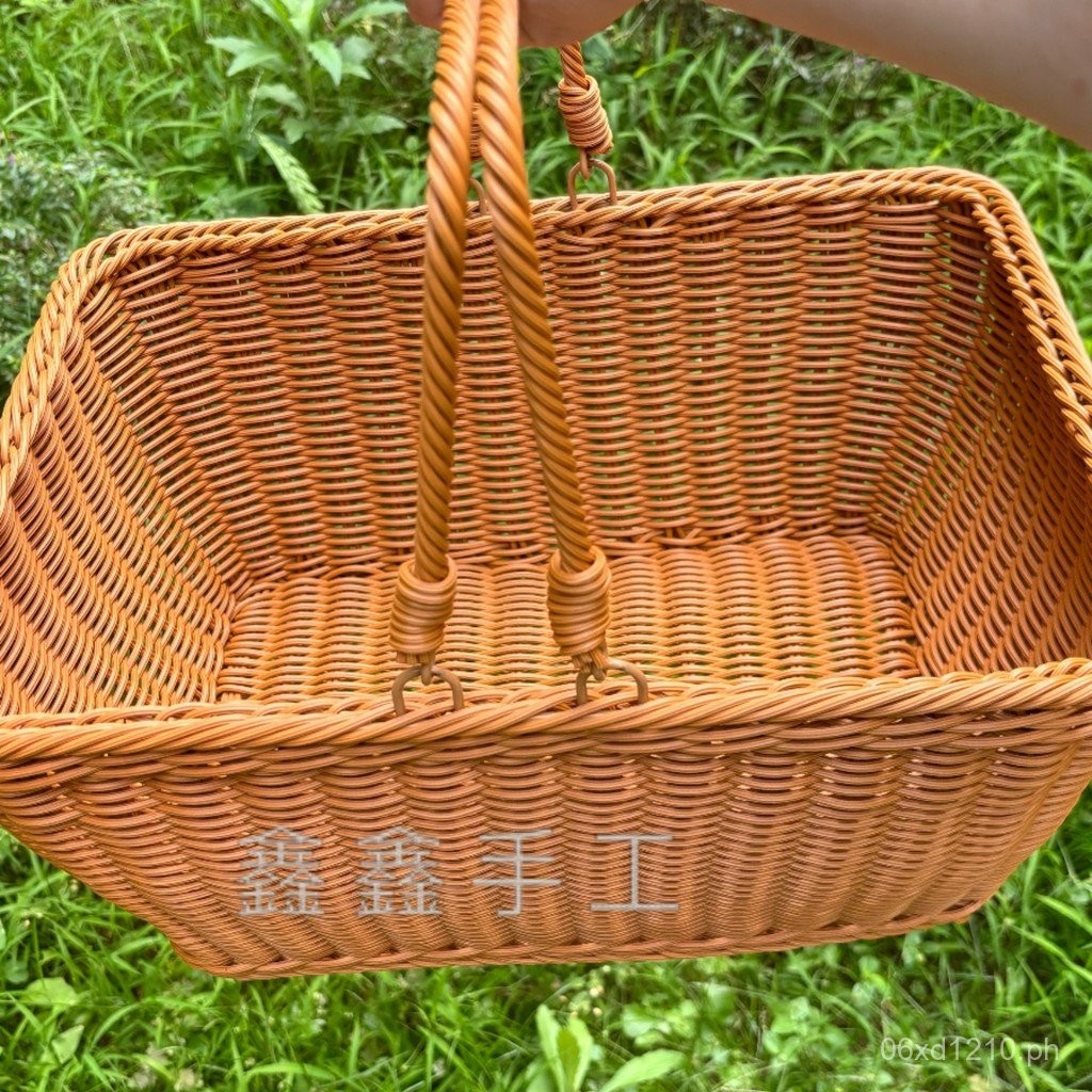 Shopping Spring Outing Imitation Rattan Outdoor Internet Celebrity ...