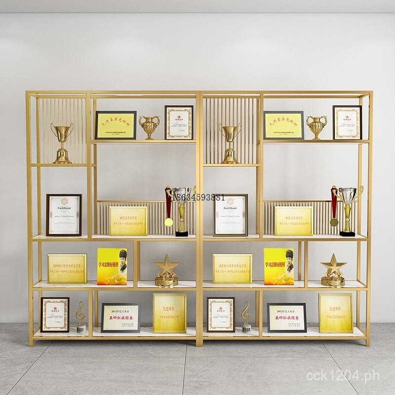 Medal Bronze Cup Stand Plaque Office Honor Display Rack Commercial ...