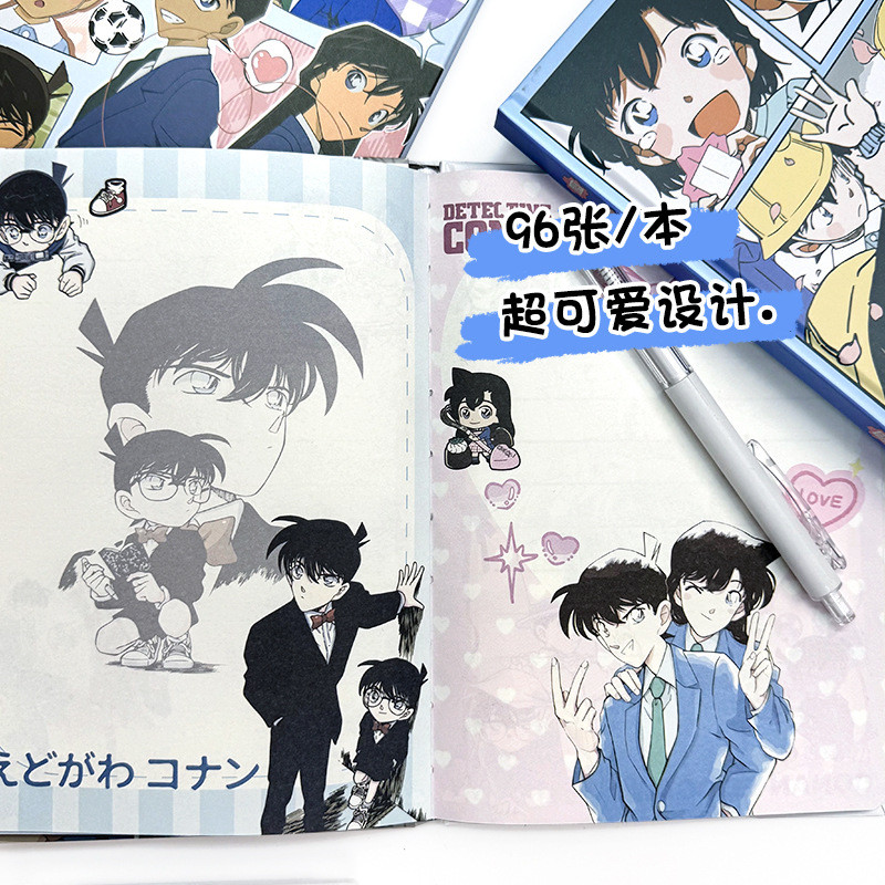 Detective Conan Series A5Color Page Notebook Japanese Style Cartoon ...