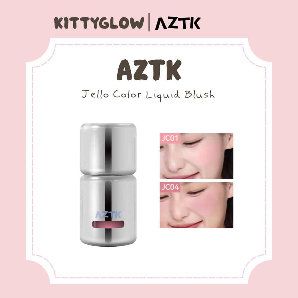 AZTK Jello Color Liquid Blush | Shopee Philippines