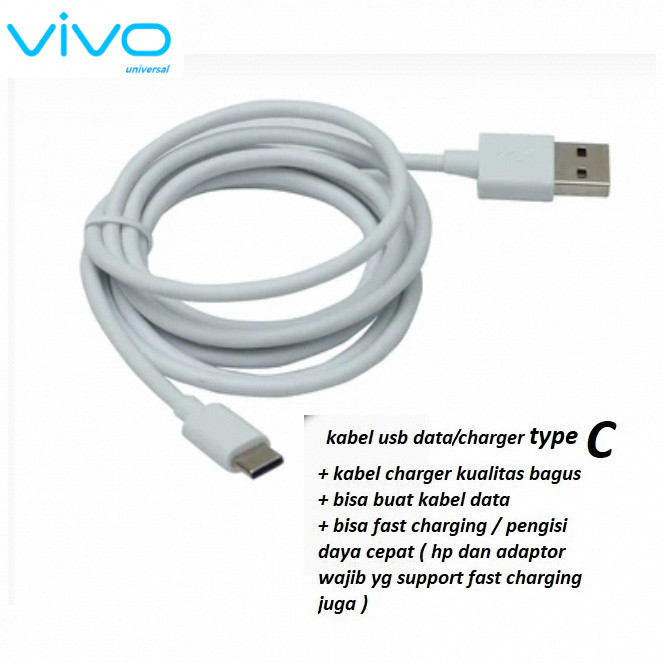 Usb type C charger cable vivo Y22 (V2207/PD2226F) - vivo Y22s (V2206 ...