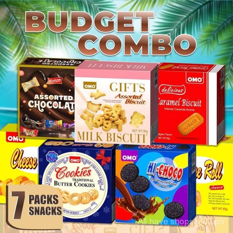 BUDGET COMBO 7 box of Chocolate and Cookies Milky Biscuit Wafer Organic ...