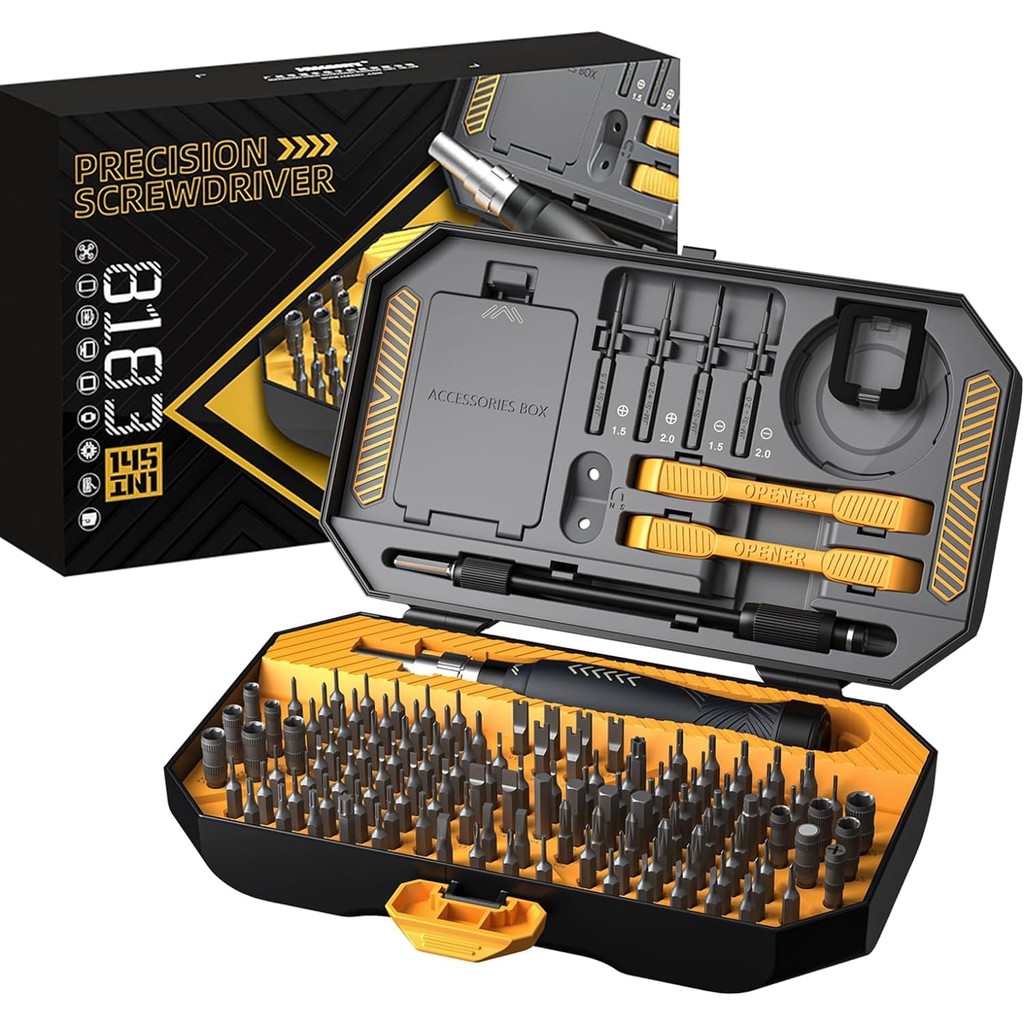 Jakemy JM-8183 145In1 Precision Screwdriver Set Hex Phillips Magnetic ...