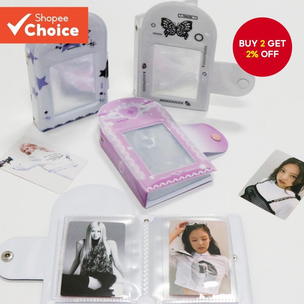 Photo Album PVC Material Ins Korean Kpop Idol Photocard Album Storage ...