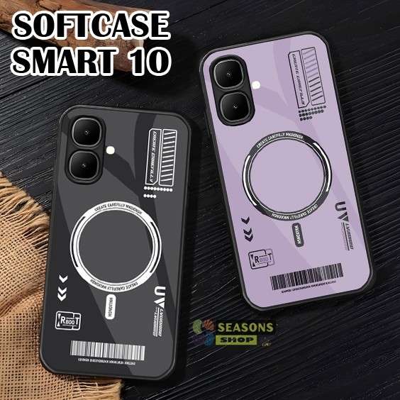 Latest Infinix Smart 10 Glossy Glass Softcase 2025 - Smart 10 Glass ...