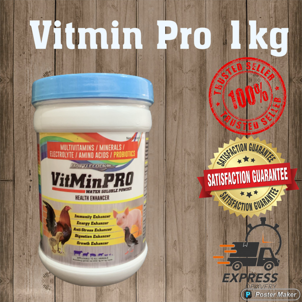 VitMin Pro 1kg Water-Soluble Powder | Multivitamins, Minerals ...
