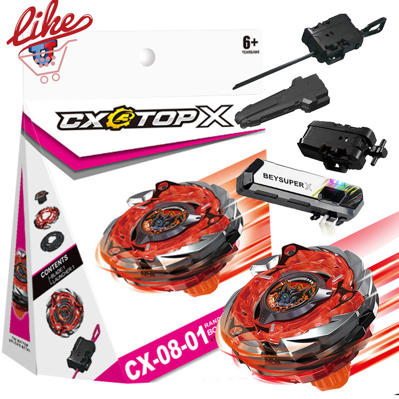 Beyblade X CX-08 01 Cerberus Flame Beyblade Xtreme with Launcher Led ...