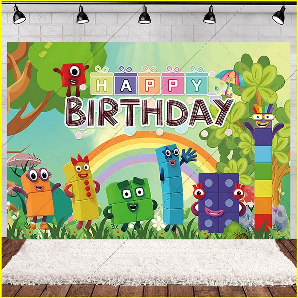 ST2 Numberblocks Theme decoration Celebrate Party Photo Photography ...
