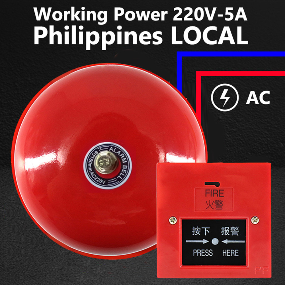Emergency Fire Alarm with Key Manual Call Point Fire Alarm Fire Warning ...