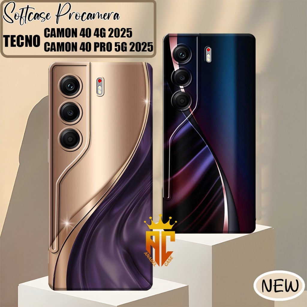 Softcase Tecno Camon 40 4G / Tecno Camon 40 Pro 4G / 5G 2025 Latest ...