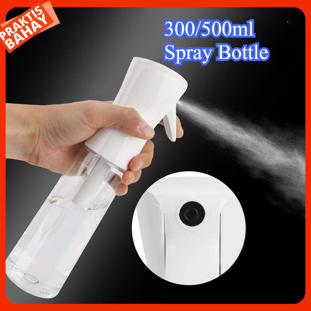 300/500ml Continuous Spray Bottle Mist Alcohol Dispenser Atomizer ...