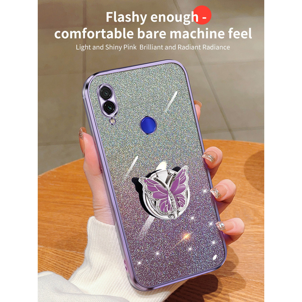 Casing Redmi note 7 pro redmi NOTE 7 phone case features a soft gold ...