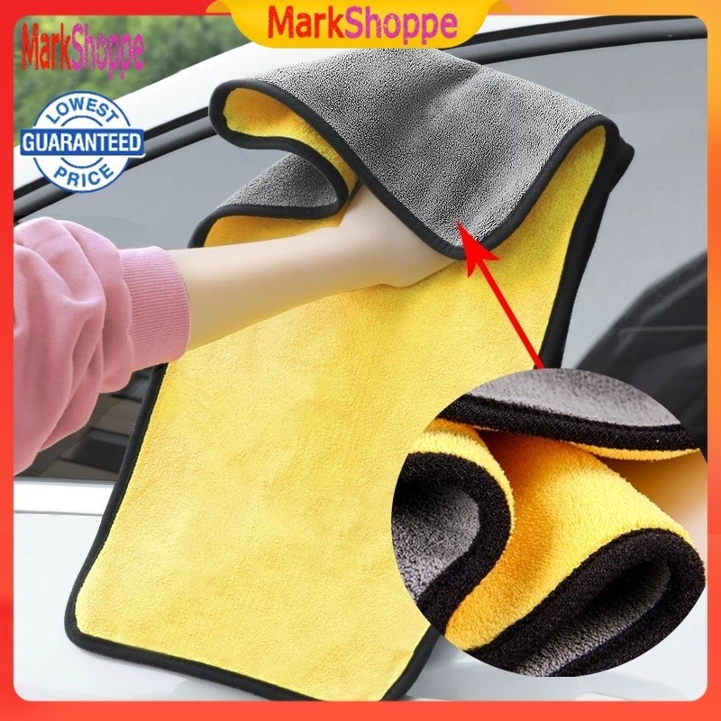 1PC Car Wash Cloth Microfiber Towel Auto Cleaning Drying Cloth Hemming ...