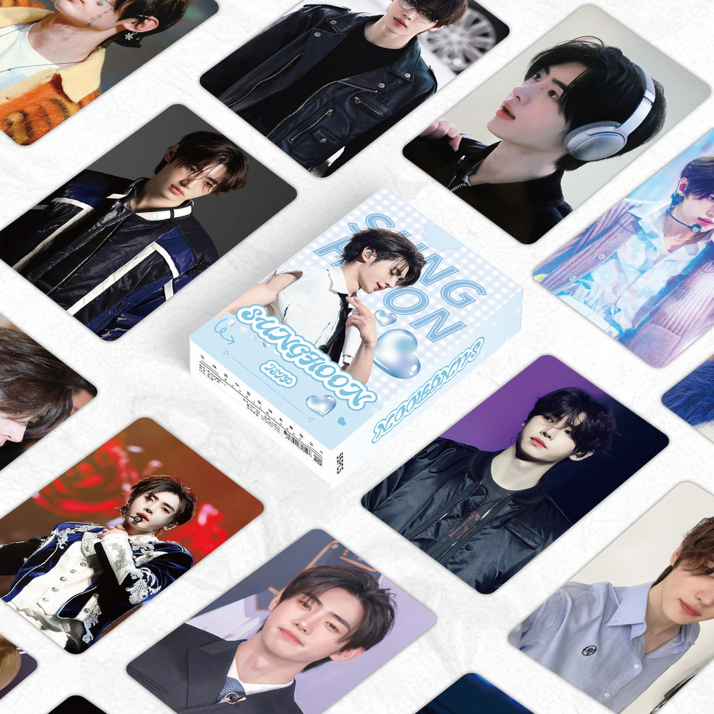 50-124pcs EN Holographic Postcards ROMANCE UNTOLD MEMORABILIA HEESEUNG ...