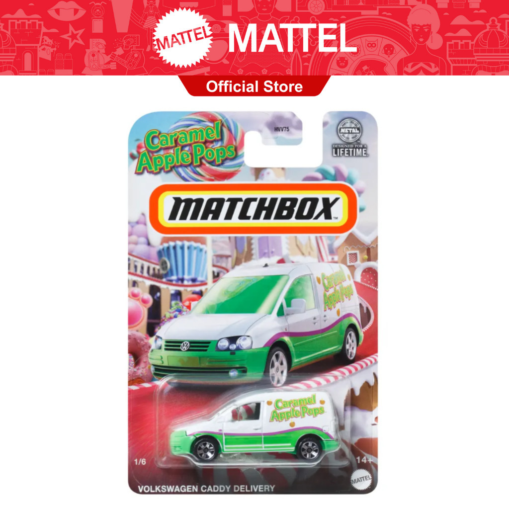 Matchbox Food Cars Candy Series Diecast Vehicle Assortment (979B ...