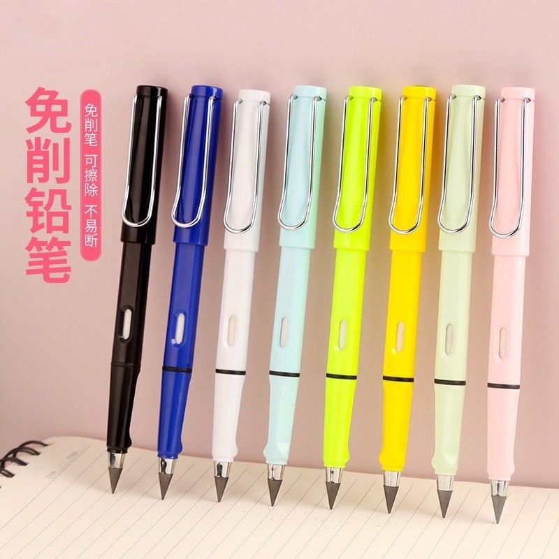 No Sharpening Eternal Pencil Not Easy to Break Replaceable Core with ...