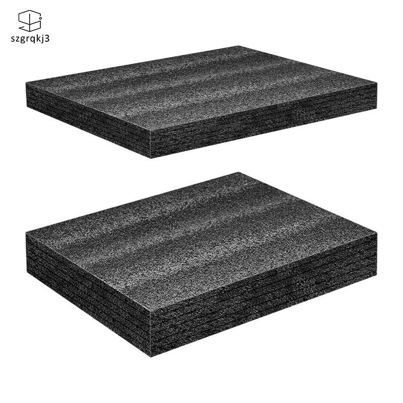 [szgrqkj3] Polyethylene Foam Sheet Black Cushion Foam Packing Pad Foam ...