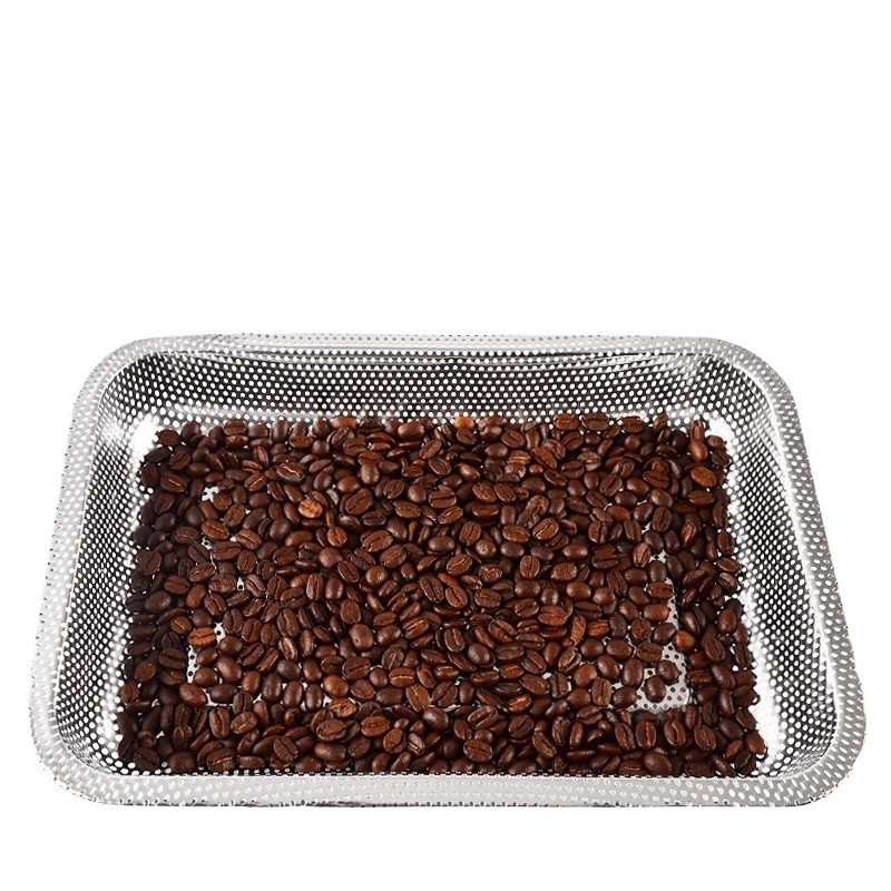 Stainless Steel Coffee Roasting Cooling Plate Raw Bean Screening Bean ...