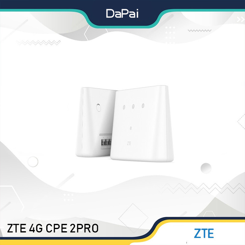 ZTE 4G CPE 2PRO 4G Wireless Card Router Full Network Gigabit Ethernet Port One Touch Networking ...