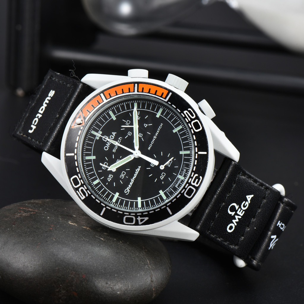 Swatch Omega Joint Watch Planet Series Wrist Watch Couple Watch Men's ...