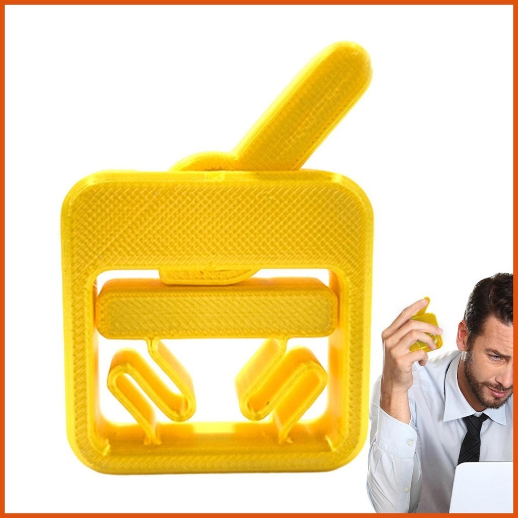 3D Printed Fidget Toy 3D Printed Desk Toy Button Clicker Toggle Button ...