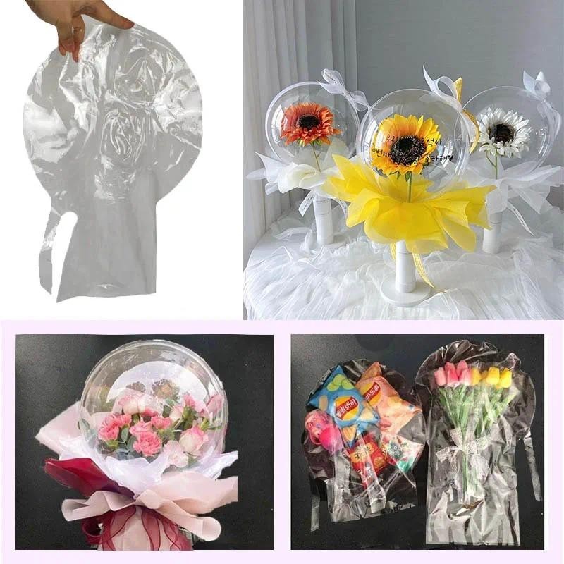 12/20/24/36inch Transparent Bobo Balloon Valentines Day Birthday Party ...