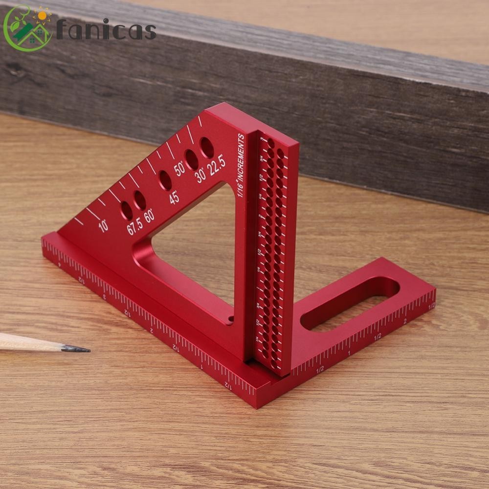 3D Carpenter Square Precision 0-90 Degree Protractor for Carpenter ...