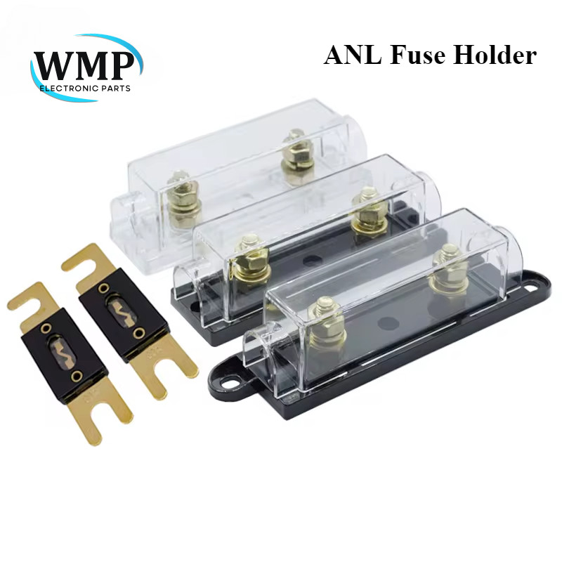 1Set ANL Fuse Holder Car Fuse Box with AMP Fusible Fuse 60A 80A 100A ...
