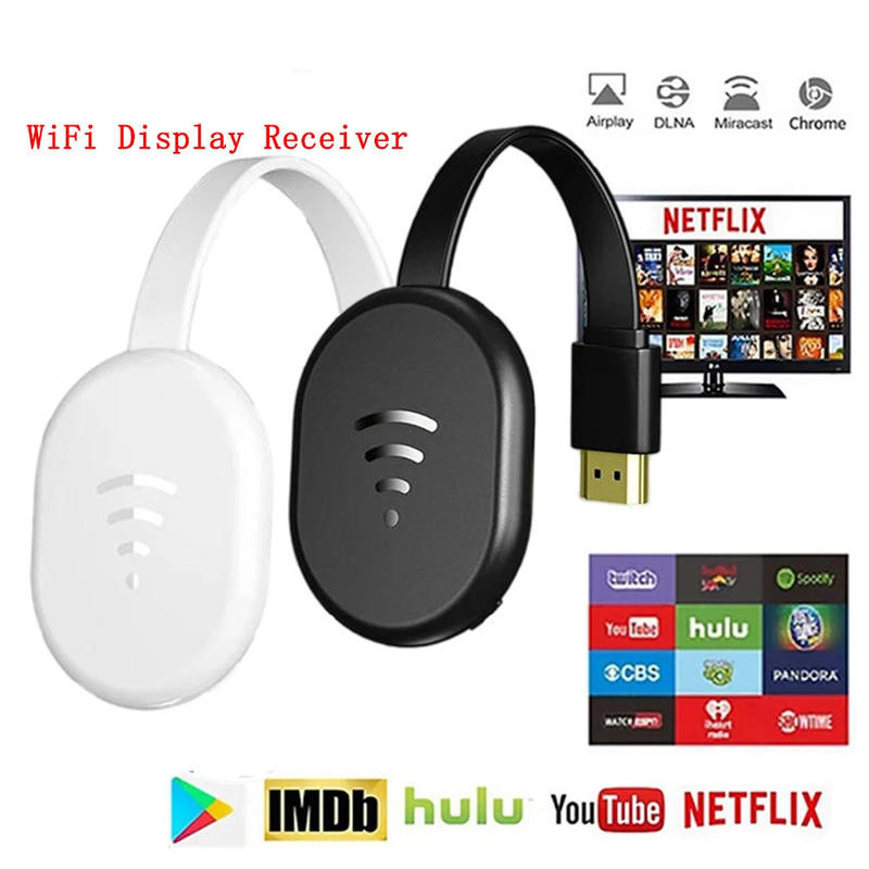 TV Stick Wireless HDMI-compatible 1080P For Chromecast 3 For Netflix ...