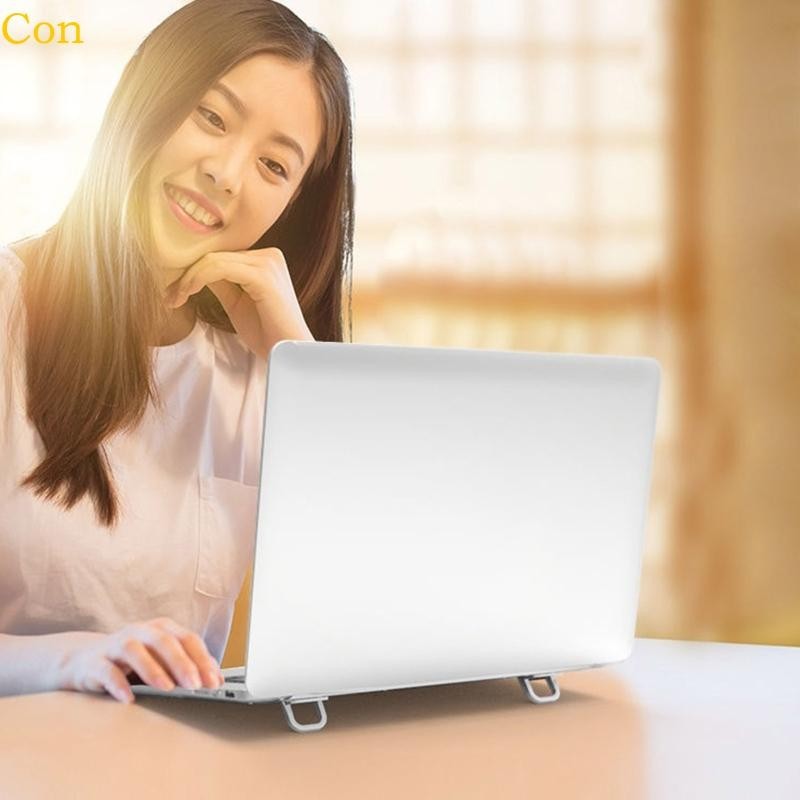 Con Invisible Computer Stand Foldable Ergonomic Desktop Stand Universal ...