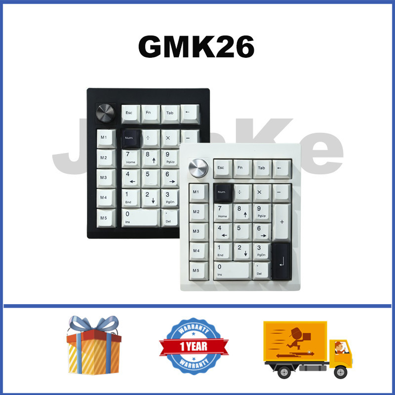 GMK26 Mini Keyboard 26 Key RGB Hot Swappable Mechanical Keyboard With ...