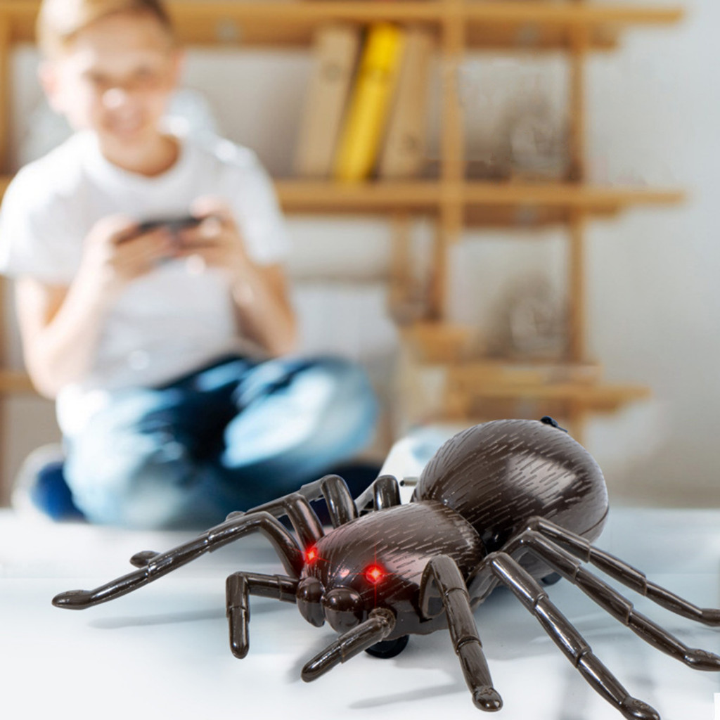 Spooky Remote-controlled Spider Remote Control Tarantula Toy Realistic ...