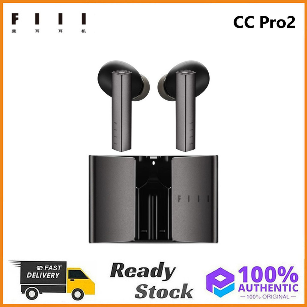 Original FIIL CC Pro2 Bluetooth 5.3 TWS Wireless Earbuds ANC Headphones ...