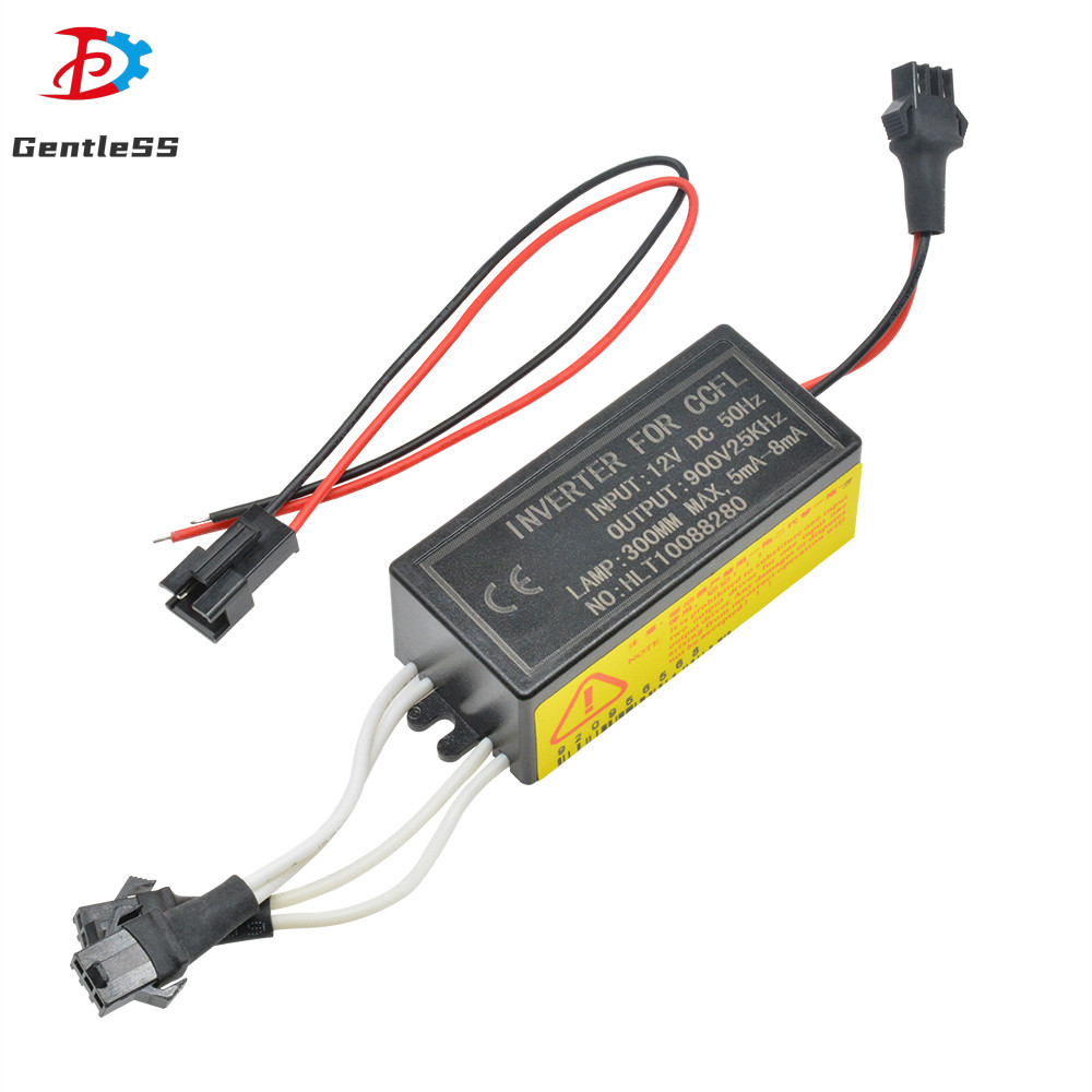 DC 12V CCFL Inverter Cold Cathode Fluorescent Lamp Driver Male ...