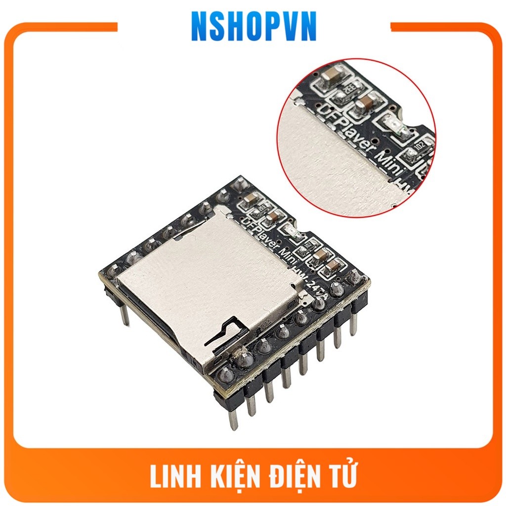 MP3 Audio Transmitter Circuit Combined with DFPlayer Mini Amplifier ...