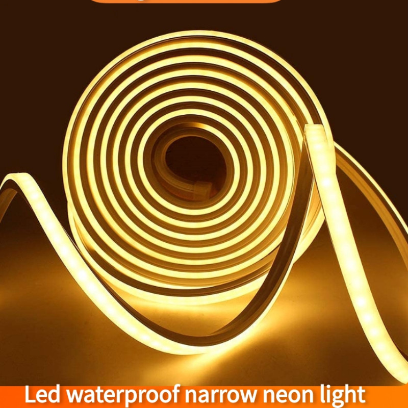 LED Strip Lights Waterproof Flexible 12v 5m 2835 Silicone Tube Ip65 ...