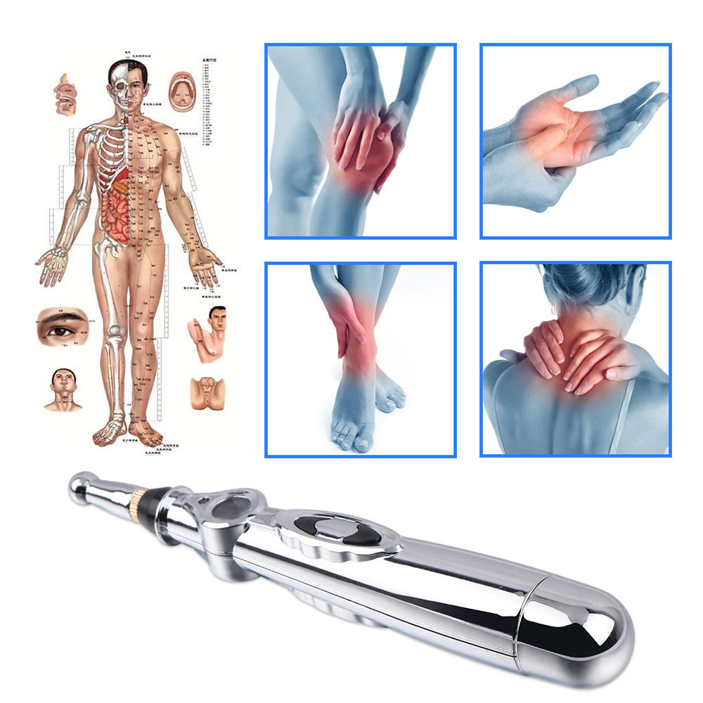 Electric Acupuncture Pen Meridian Massage Energy Physiotherapy Pen ...