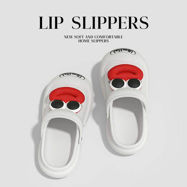tsinelas pambahay tsinelas pambahay house slippers Smile thick-soled ...