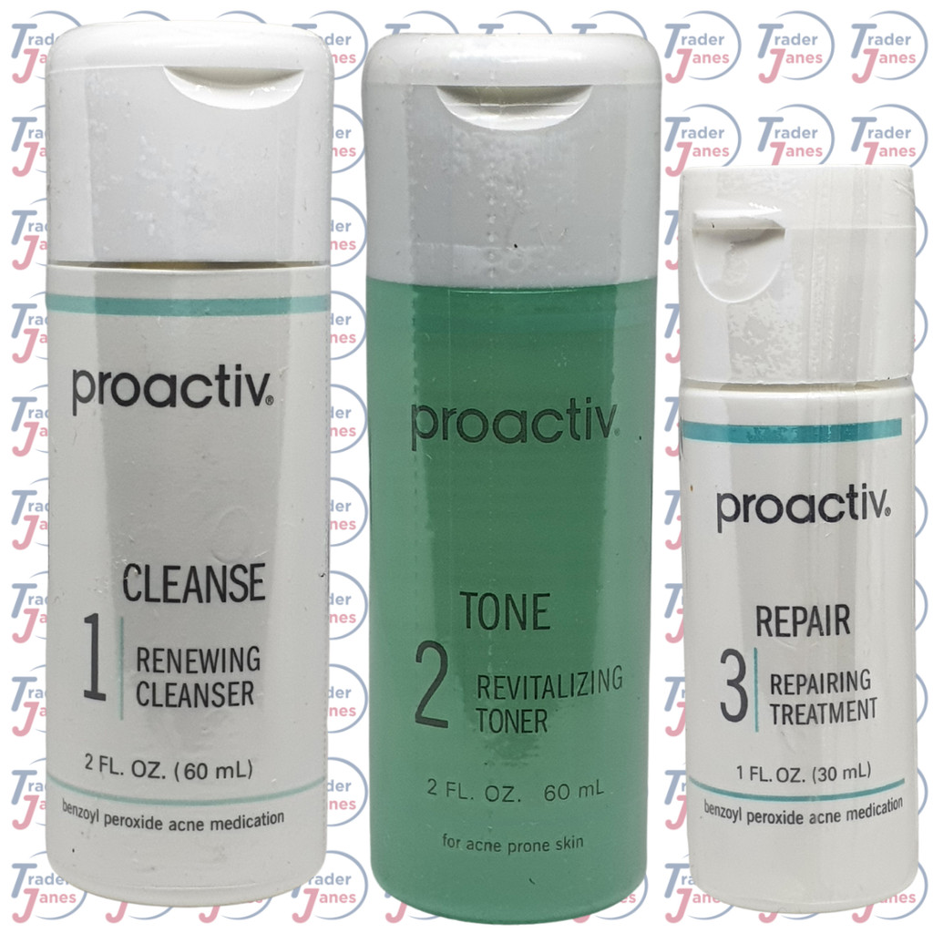 Proactiv 3 Step Acne Treatment System Starter Kit (30 Day) | Shopee ...