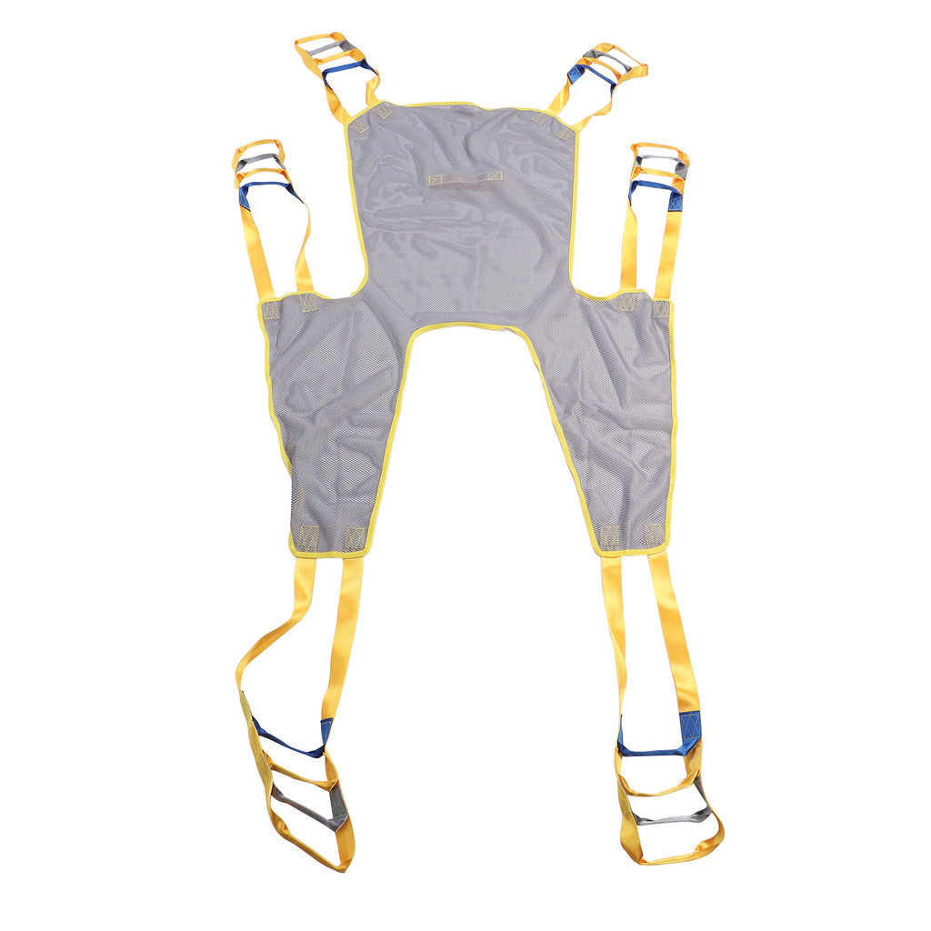 Universal Divided Leg Sling Mesh Patient Transfer Lift Sling Full Body ...