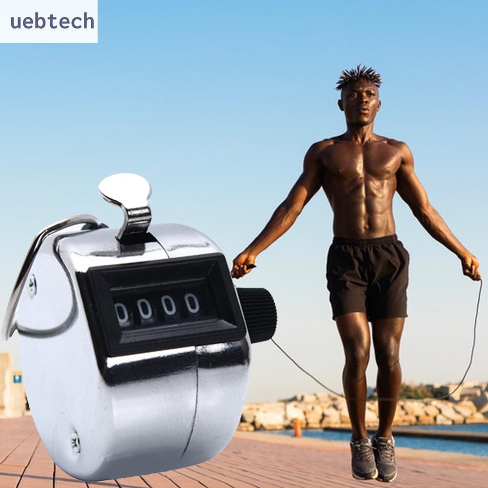 Metal Handheld Tally Counter 4-Digit Number Count Clicker Counter Hand ...