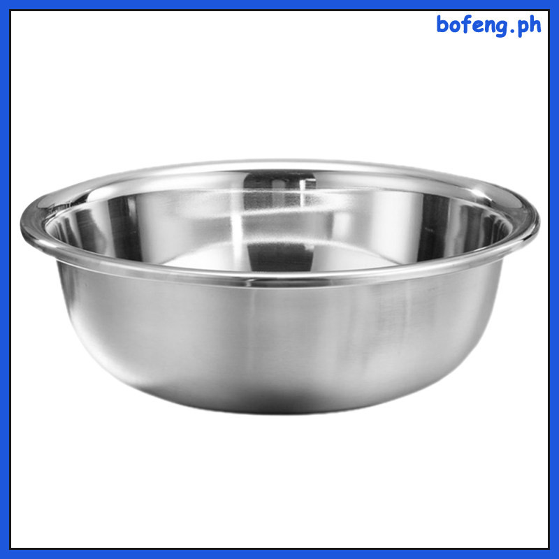 Stainless Steel Basin Aluminum Bowl Laundry Mixing Bowls Kitchen ...