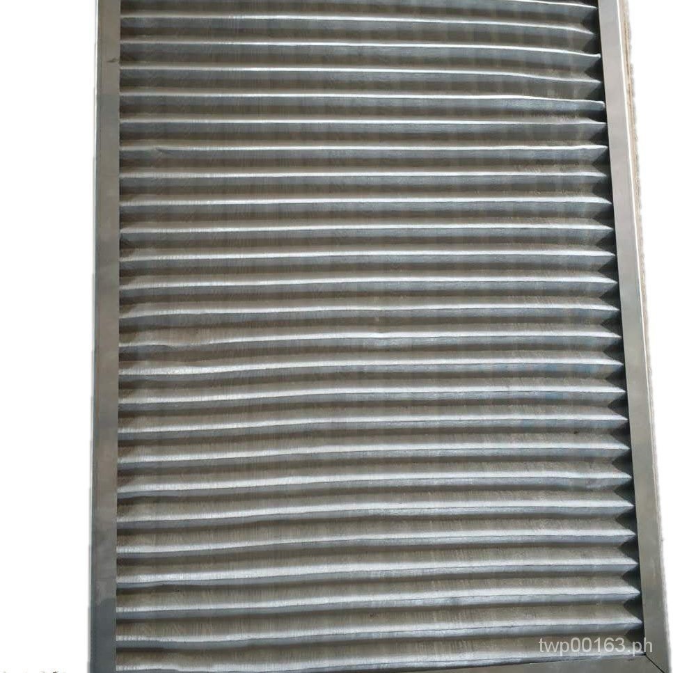 Air Inlet and Air Outlet Primary Effect High Temperature Filter Wave ...