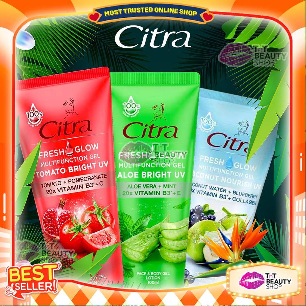 Citra Fresh Glow Bright UV Multifunction Gel | Citra Booster HBL Body ...