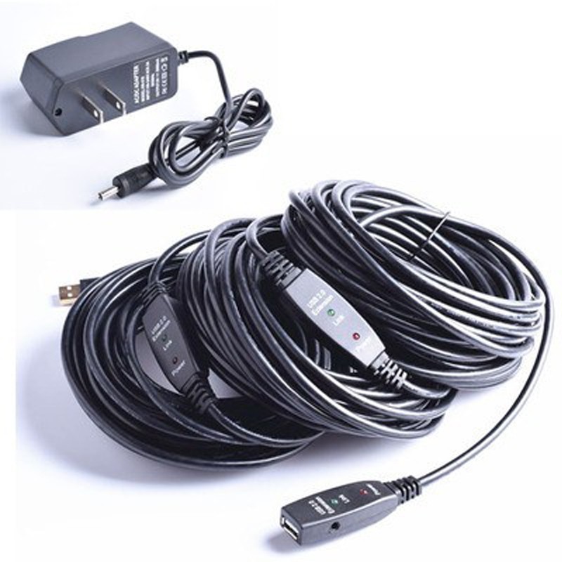 5m 10m USB 3.0 Extension Cable USB 2.0 Type A Male To Female Extender ...