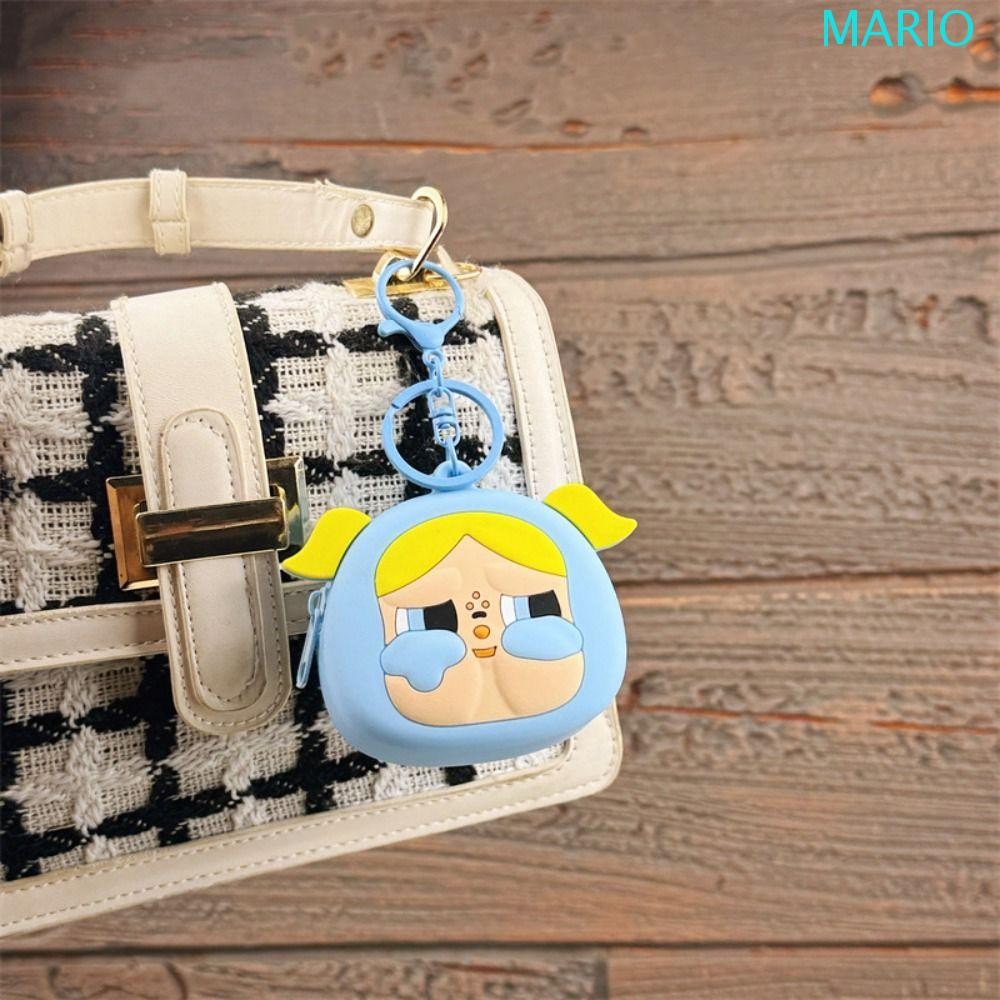 MARIO The Powerpuff Girls Doll Pendant, Anime Figure Silica Gel Cartoon ...